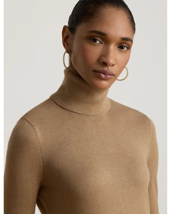 Ralph Lauren Turtleneck Sweater - Lauren Camel
