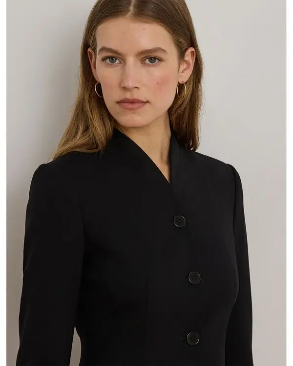 Ralph Lauren Stretch Wool Crepe Jacket