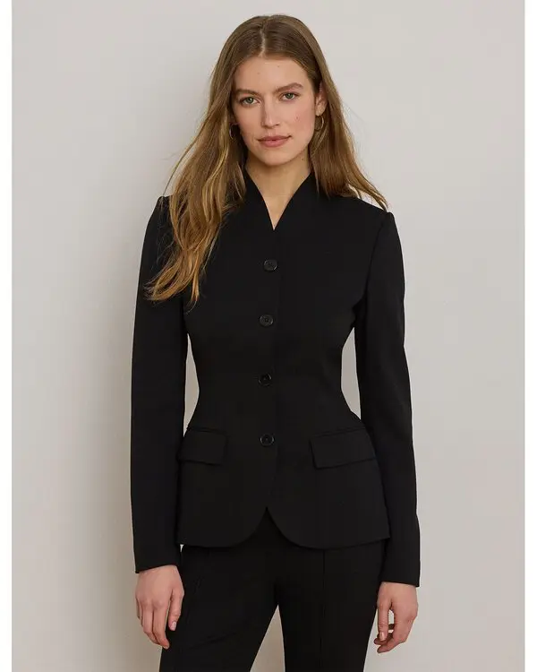 Ralph Lauren Stretch Wool Crepe Jacket