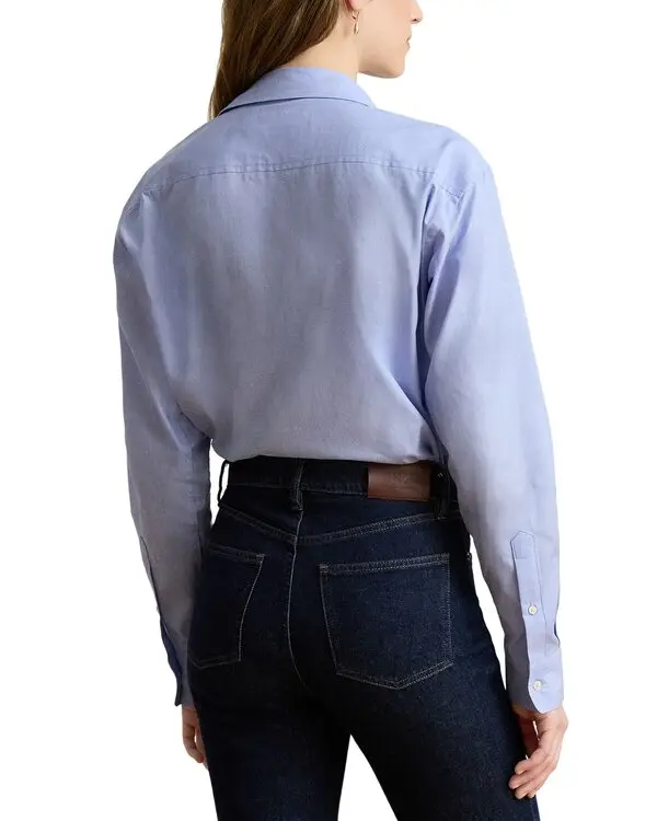 Ralph Lauren Cotton Relaxed Button Front Shirt