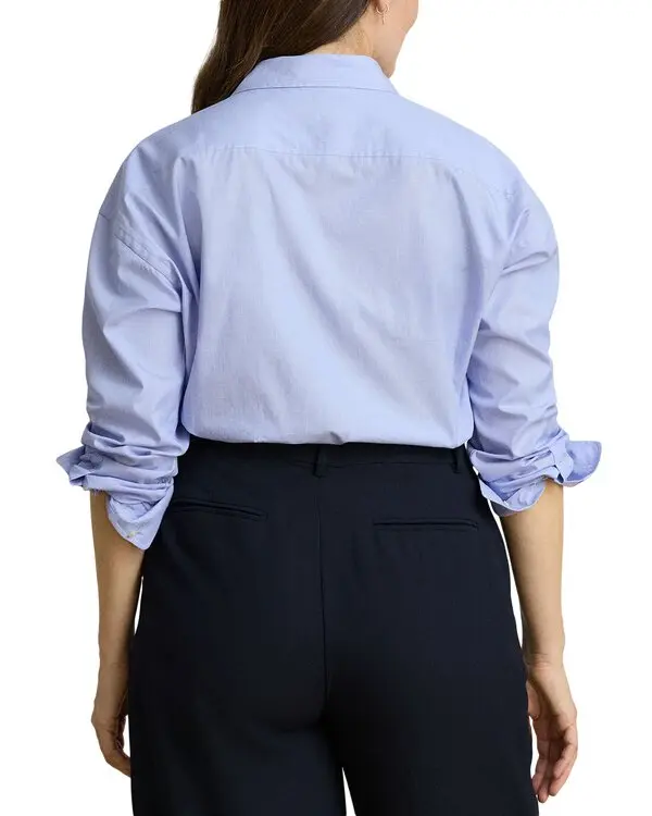 Ralph Lauren Cotton Relaxed Button Front Shirt