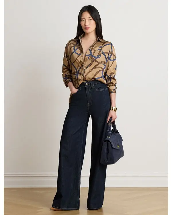 Ralph Lauren Printed Twill Relaxed Shirt