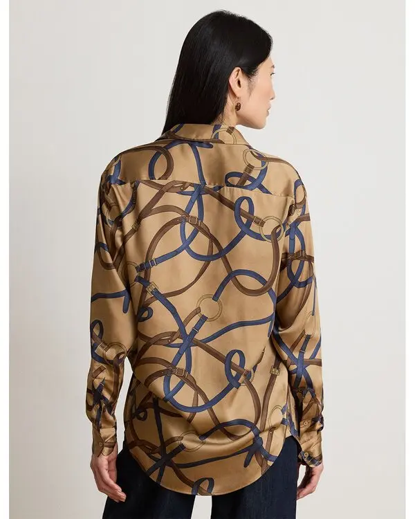 Ralph Lauren Printed Twill Relaxed Shirt