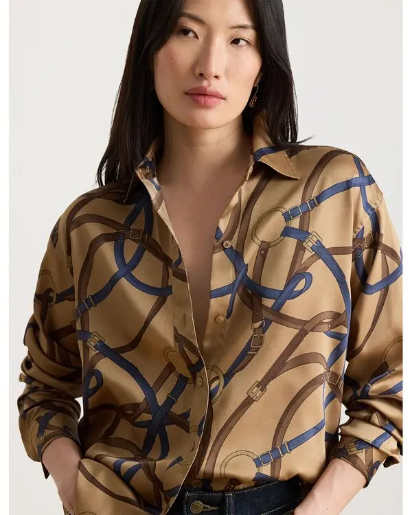 Ralph Lauren Printed Twill Relaxed Shirt