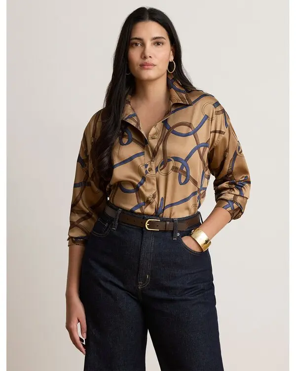 Ralph Lauren Printed Twill Relaxed Shirt