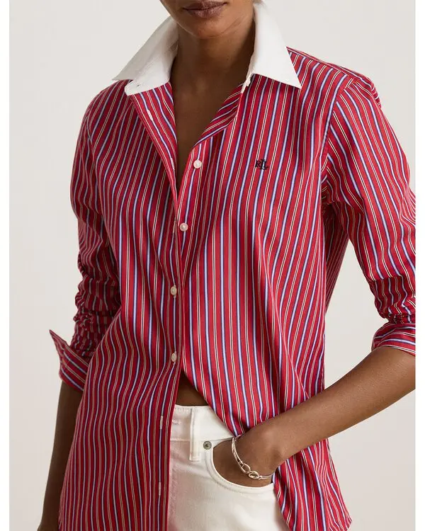 Ralph Lauren Striped Cotton Classic Fit Shirt
