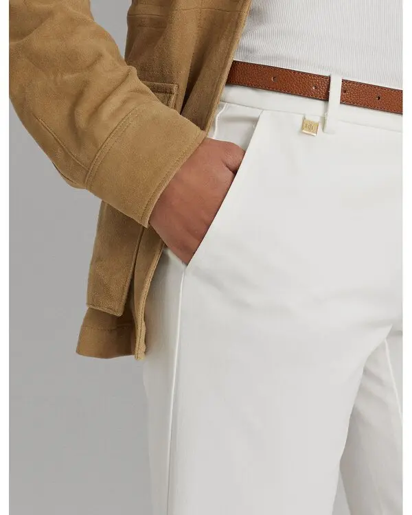 Ralph Lauren Twill Bermuda Shorts - White