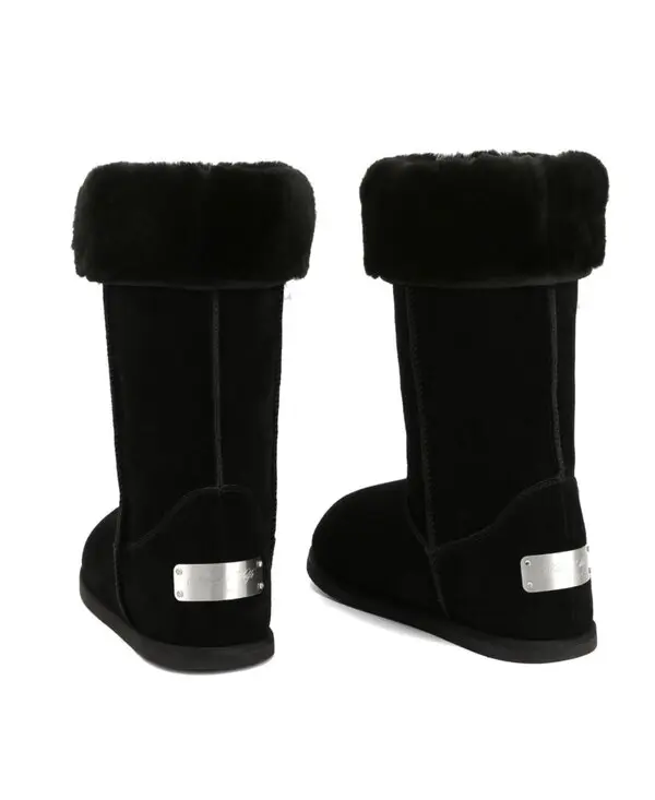 NAKED WOLFE Hollywood Boots - Black