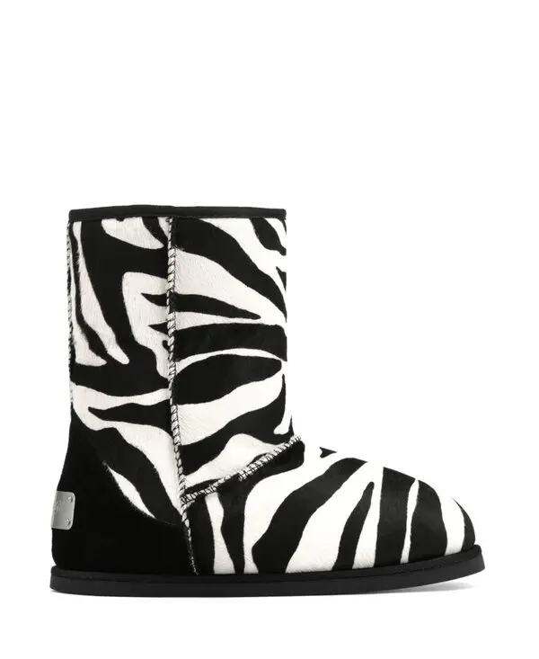 NAKED WOLFE Honour Pony Boots - Zebra