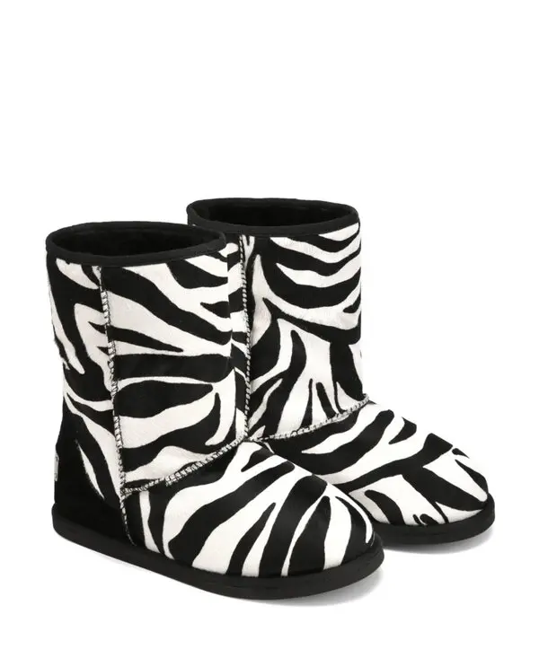 NAKED WOLFE Honour Pony Boots - Zebra