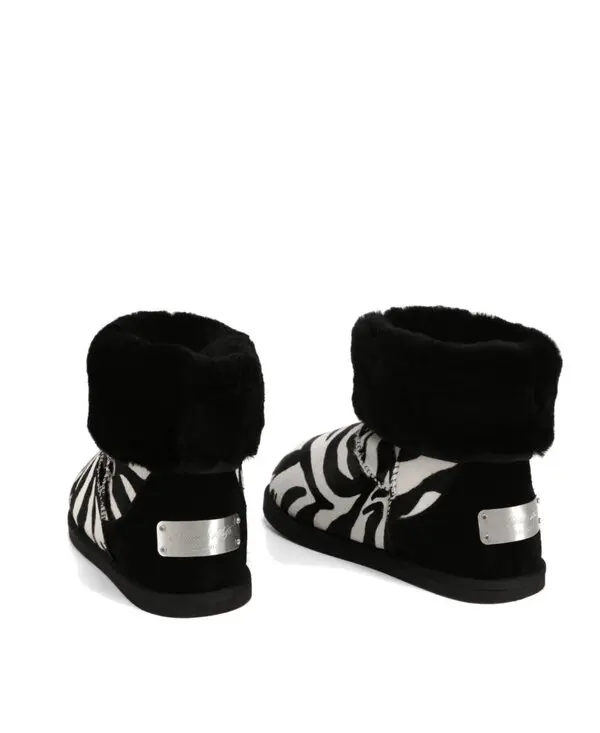 NAKED WOLFE Honour Pony Boots - Zebra