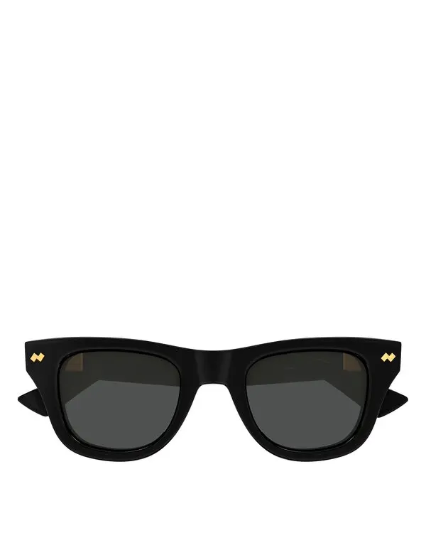 Bottega Veneta Dizzy Square Sunglasses, 48mm