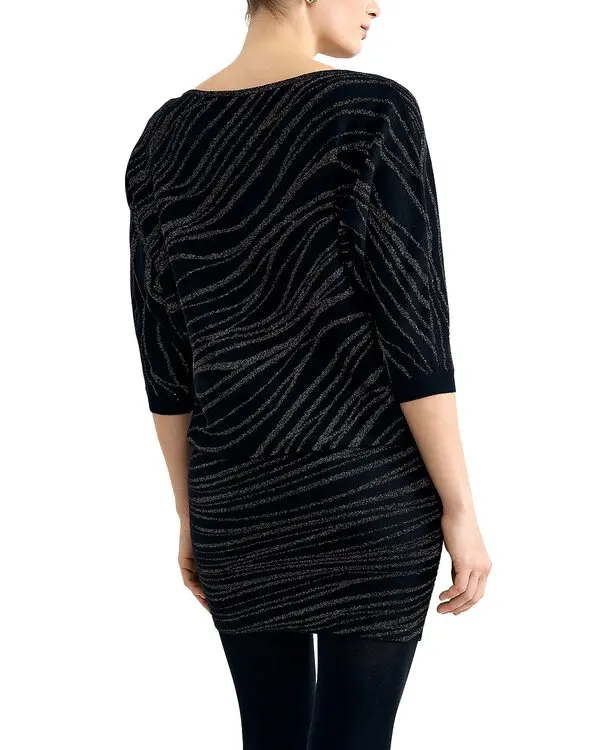 PHASE EIGHT Becca Zebra Knit Pencil Dress