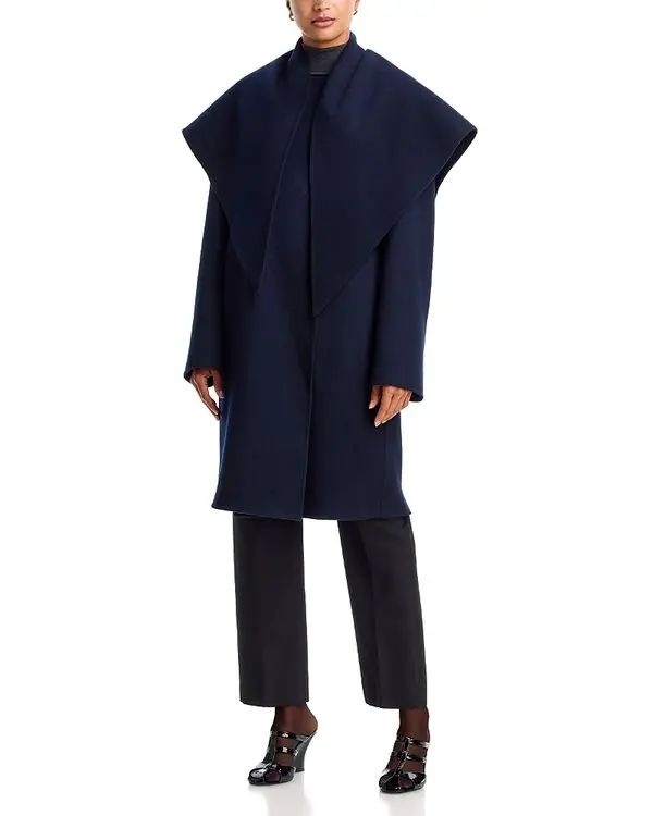 TOTEME Wool Scarf Double Coat