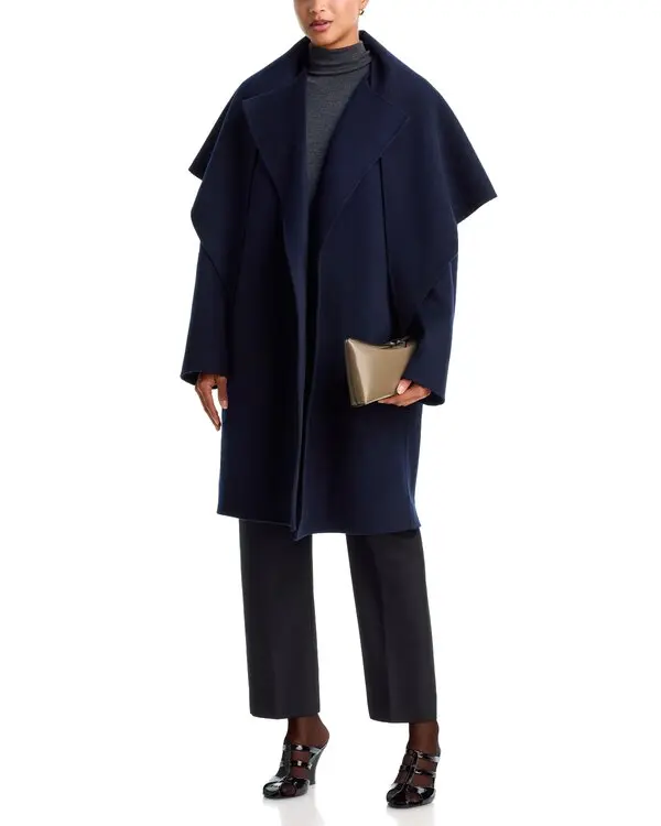 TOTEME Wool Scarf Double Coat