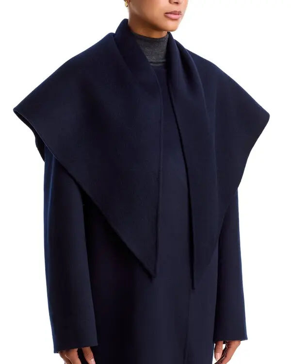 TOTEME Wool Scarf Double Coat