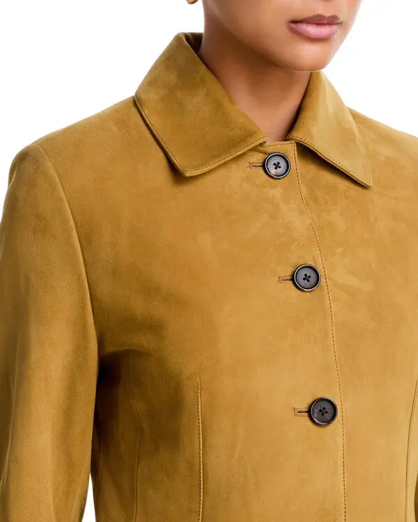 TOTEME Suede Cinched Jacket