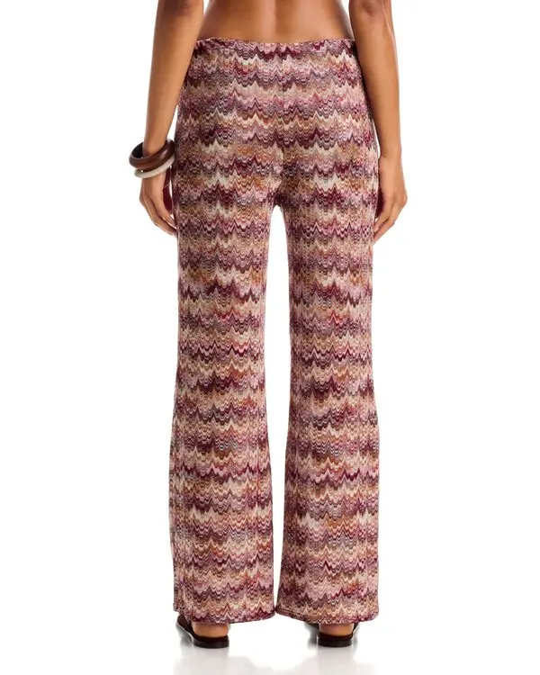 Aqua Printed Pull On Swim Cover-up Pants Exclusive
