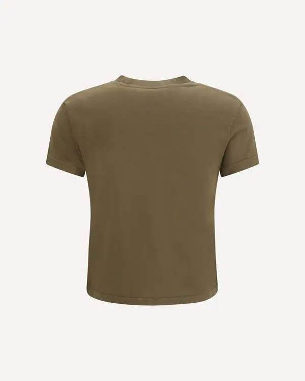 Alexander Wang Short-sleeve T-shirt With Central Logo Print Feale