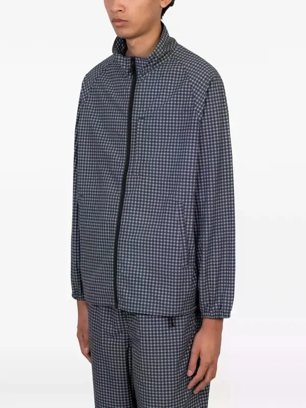 Gramicci Check-print High-neck Jacket