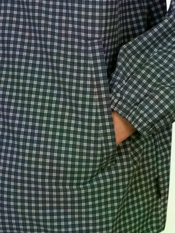 Gramicci Check-print High-neck Jacket