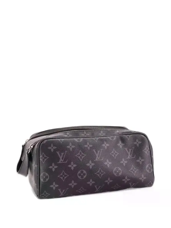 LOUIS VUITTON Dopp Kit Toiletry Monogram Eclipse Canvas Pouch