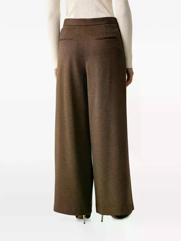 ISABELLE BLANCHE Pleated Wide-leg Palazzo Pants