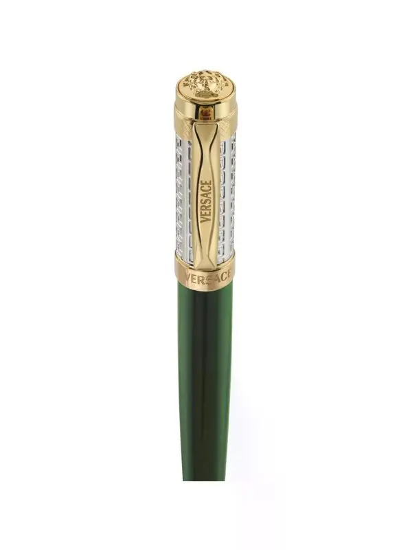Versace Greca Embellished Pen