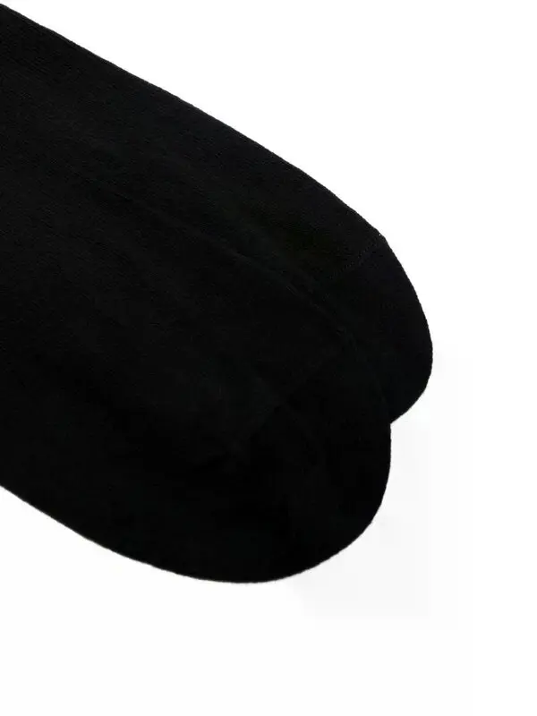 Marc O'polo Logo-print Ribbed-cuff Socks
