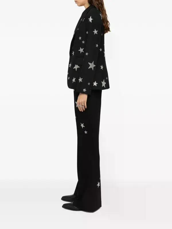 Zadig&Voltaire Vavy Structured Fitted Blazer