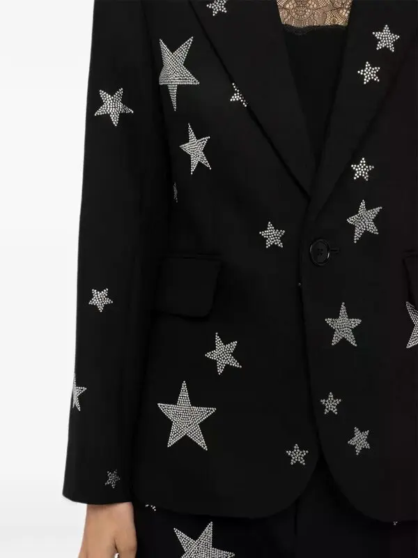 Zadig&Voltaire Vavy Structured Fitted Blazer
