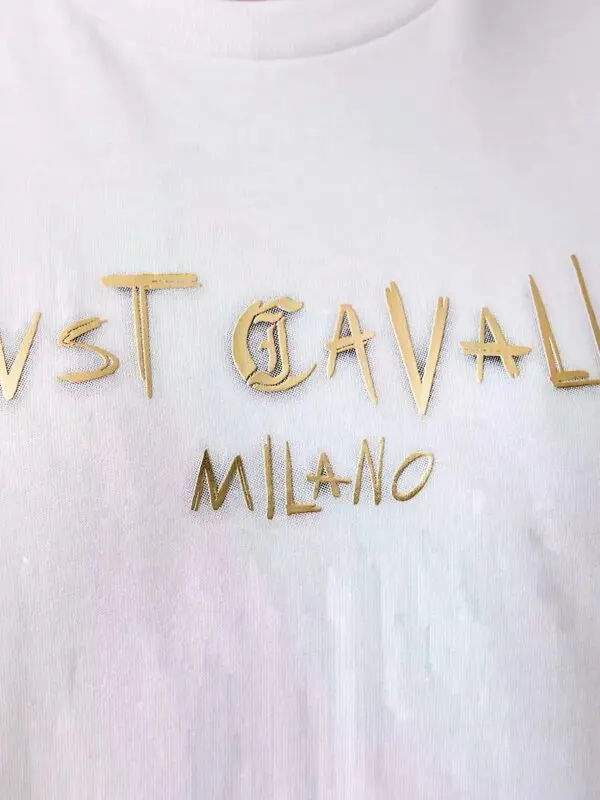 Just Cavalli Logo-print T-shirt
