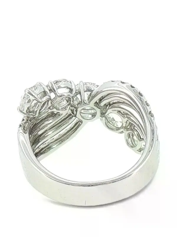 HYT JEWELRY Embellished Diamond Multi-band Ring