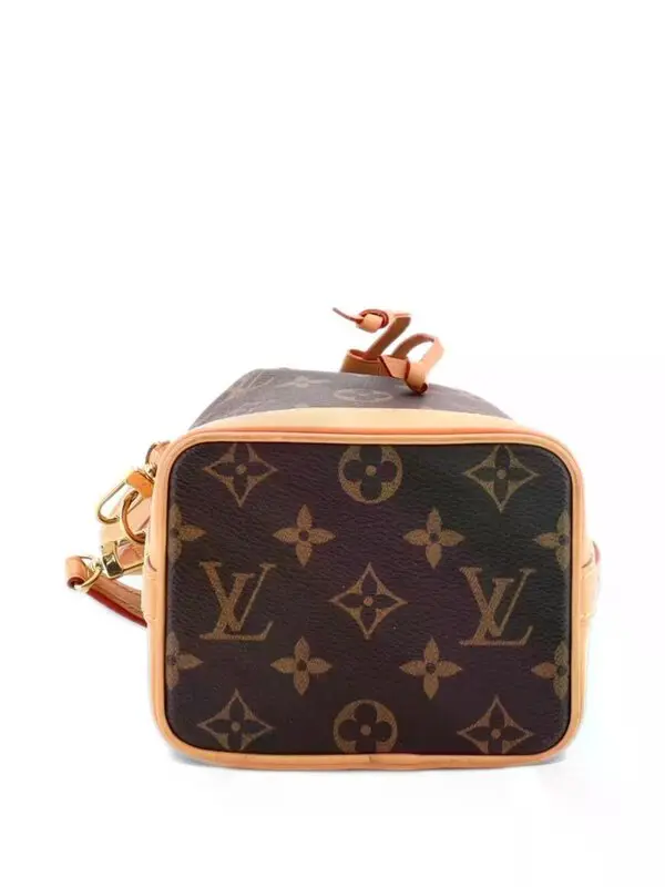 LOUIS VUITTON Noe Nm Handbag Monogram Canvas Nano Bucket Bag