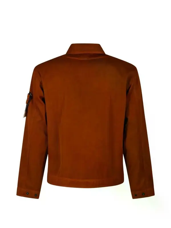 Stone Island Q100039 Raw Hand Wool Cotton Gabardine-tc_s.i. Ghost