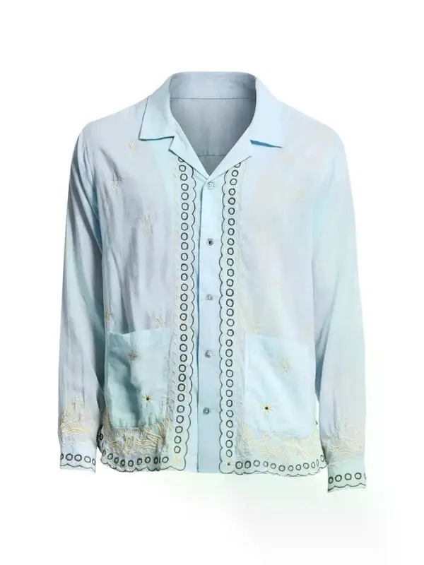BAZISZT Langa Embroidered Shirt