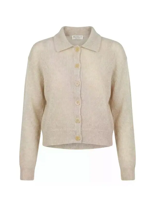 Brunello Cucinelli Sequin-embellished Mohair Cardigan