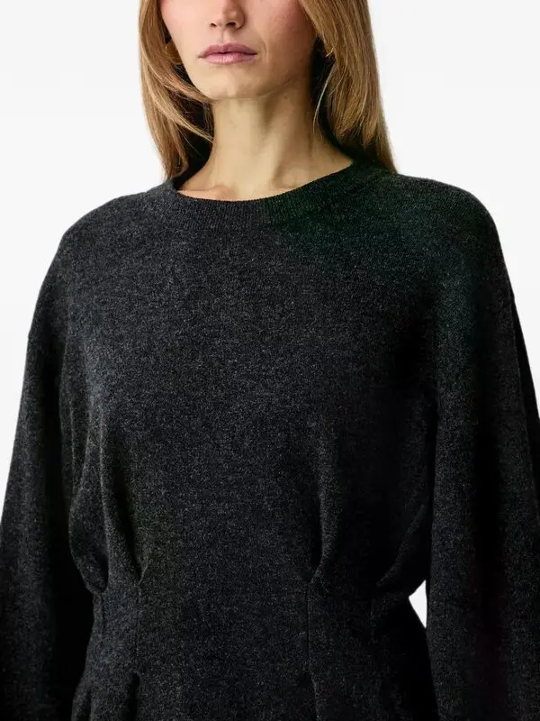 GESTUZ Gzmanzi Pleated-waist Peplum Sweater