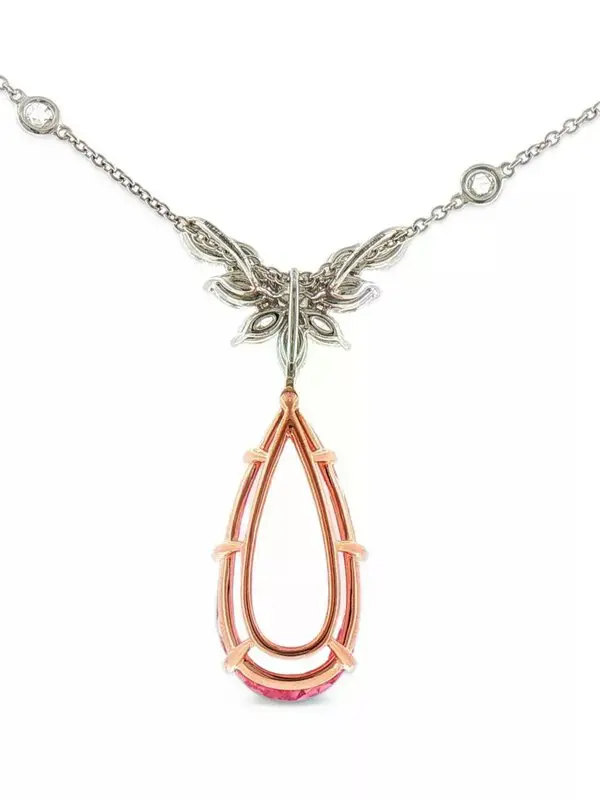 HYT JEWELRY Morganite And Diamond Necklace