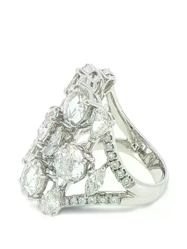 HYT JEWELRY Embellished Diamond Ring