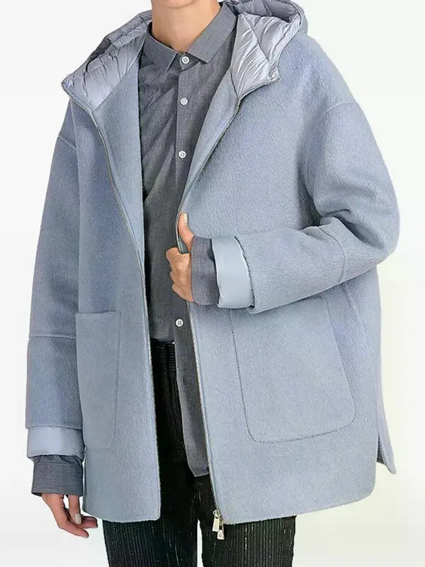 CANADIAN Manomin Hooded Wool-blend Coat