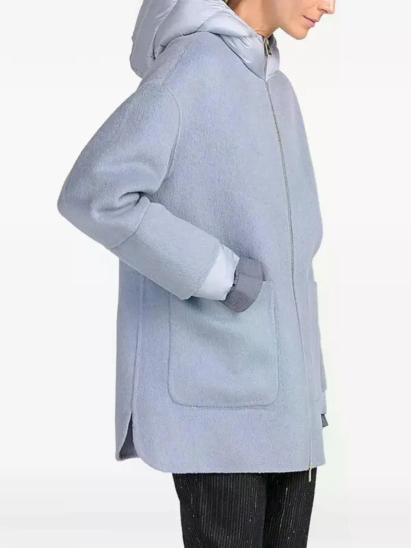 CANADIAN Manomin Hooded Wool-blend Coat