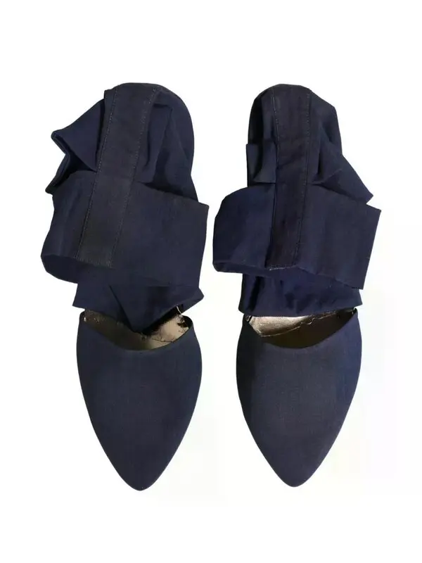 Dolce & Gabbana Ruffled Pointed-toe Ankle Boots