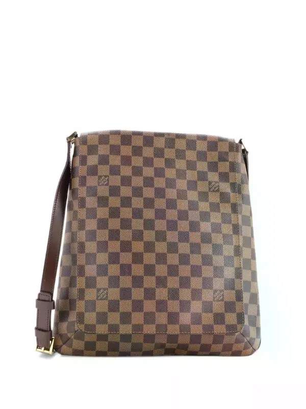 LOUIS VUITTON Musette Handbag Damier Gm Crossbody Bag