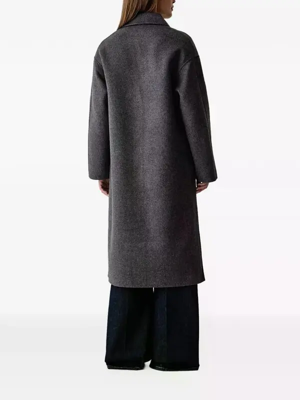 KAOS Notched-lapel Side-slit Coat