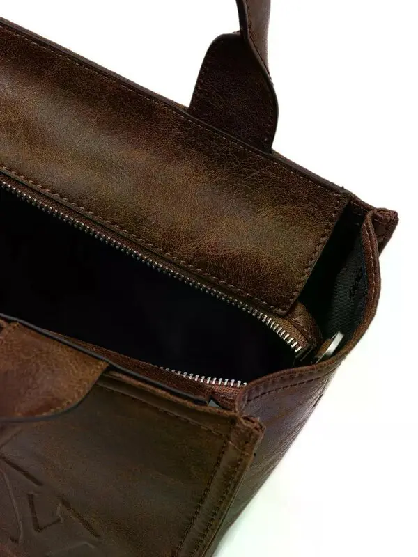 Dkny Embossed Logo Tote Bag