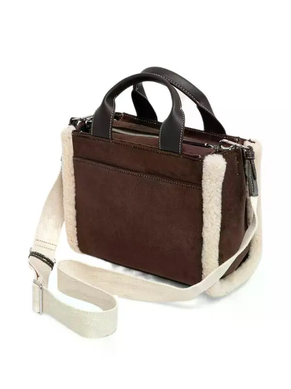 Dkny Small Hadlee Logo-patch Tote Bag