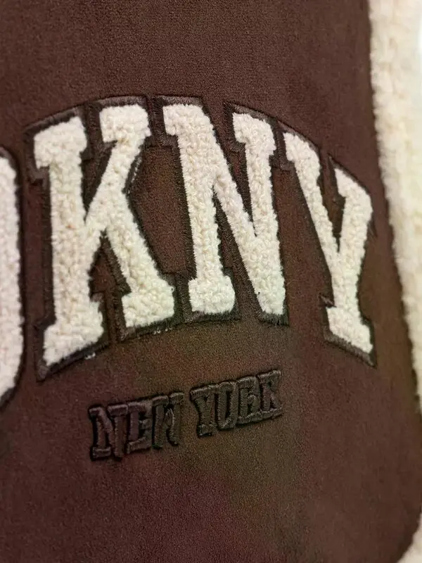 Dkny Small Hadlee Logo-patch Tote Bag