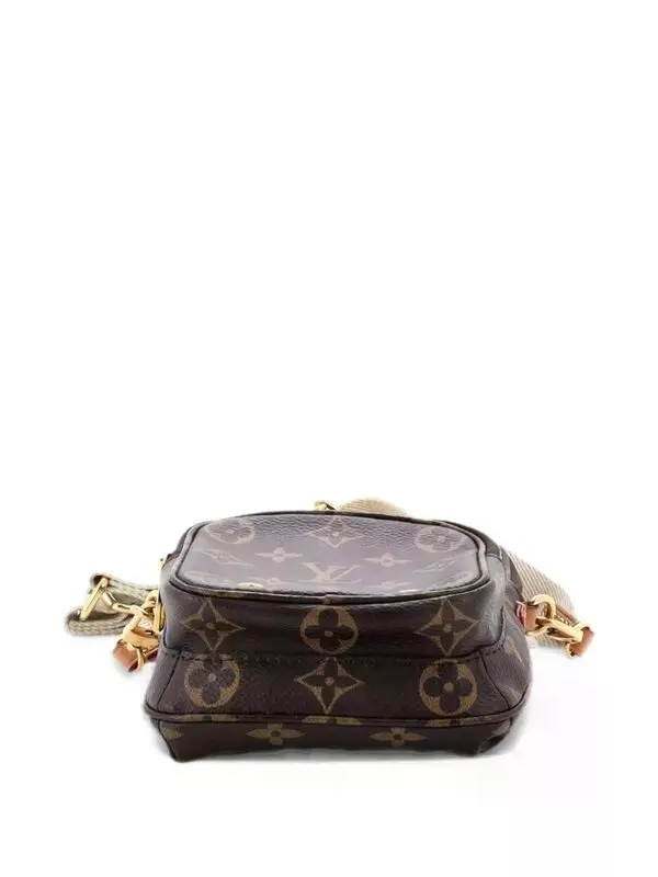 LOUIS VUITTON Utility Phone Sleeve Bag Monogram Canvas Crossbody Bag