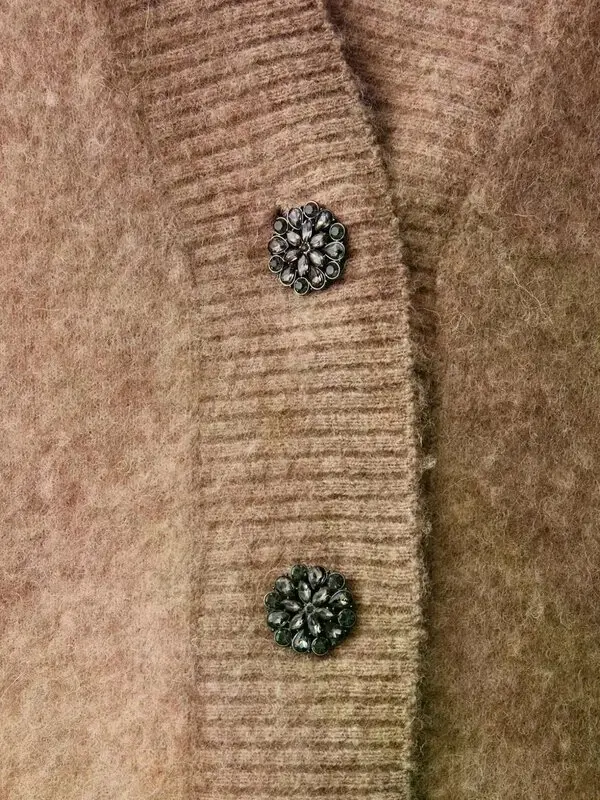 KAOS Crystal-embellished Cardigan